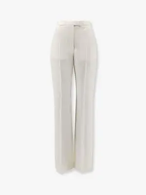Alexander McQueen Wool Trousers - Multicolor