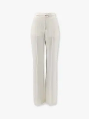 Alexander McQueen Wool Trousers - Multicolor