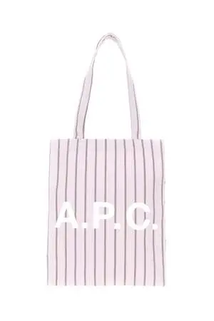 A.p.c. Striped Shopper Tote Bag - Multicolor