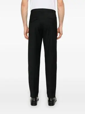 Tagliatore Garcon Cool Wool Trousers - Black