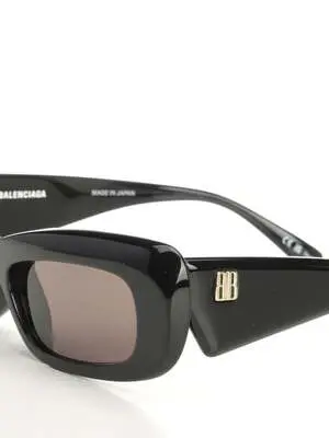 Balenciaga Diva Rectangular Sunglasses