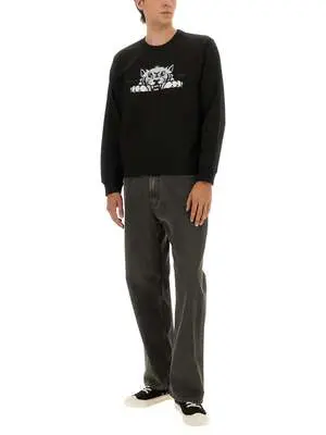 Kenzo Slim Fit Sweatshirt With Graphic