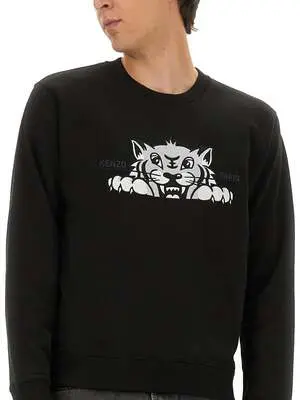 Kenzo Slim Fit Sweatshirt With Graphic
