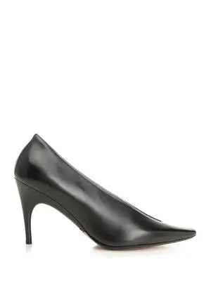 Balenciaga Duchesse Leather Pumps - Black