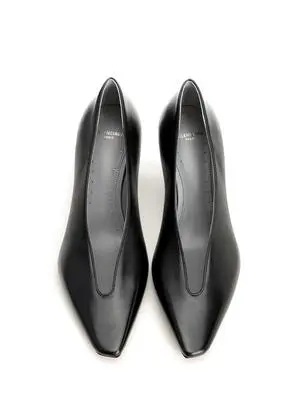 Balenciaga Duchesse Leather Pumps - Black