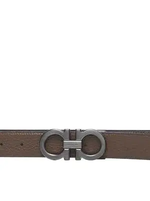 FERRAGAMO Gancini Reversible Leather Belt