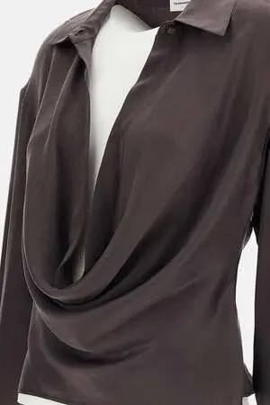 Andamane Lilia Deep V Collar Blouse