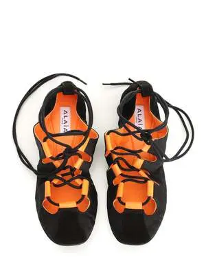 Alaïa Ballerine Con Lacci Riciclati