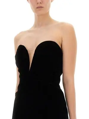 TOM FORD Velvet Cocktail Dress - Black