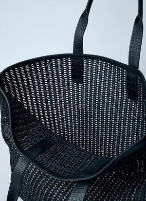 Dolce & Gabbana Woven Mesh Tote Bag