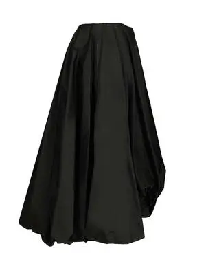 Balenciaga Ballon Skirt In Technical Taffeta - Black