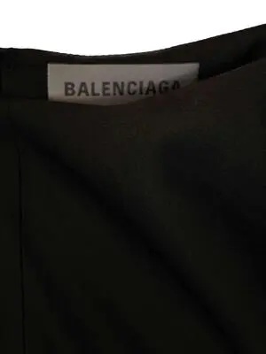 Balenciaga Ballon Skirt In Technical Taffeta - Black