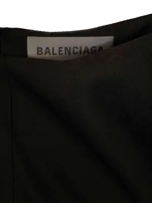 Balenciaga Ballon Skirt In Technical Taffeta - Black