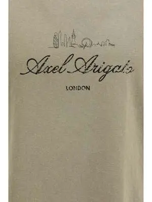 Axel Arigato Ldn Washed Sky T-shirt - Green