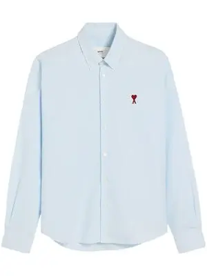 AMI Paris Striped Shirt - Blue