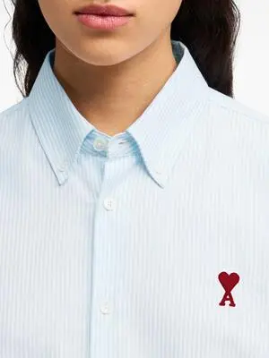AMI Paris Striped Shirt - Blue