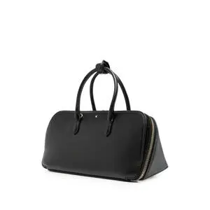 Alaïa Smooth Calf Leather Tote Bag - Black