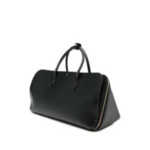 Alaïa Calf Leather Tote Bag - Black