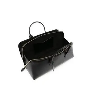 Alaïa Calf Leather Tote Bag - Black