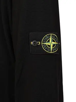 Stone Island Turtleneck Sweater - Black