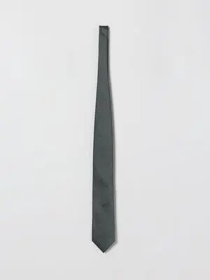 Zegna Jacquard Silk Tie - Green
