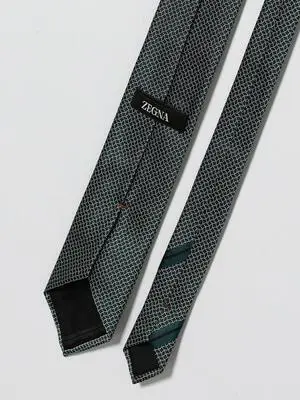 Zegna Jacquard Silk Tie