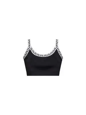 Versace Knit Cropped Top - Multicolor