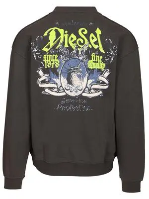 DIESEL® S-boxt-aa2 Sweatshirt - Black