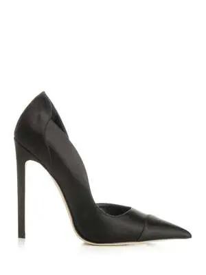 JIMMY CHOO Brigitte Décolleté In Satin - Black