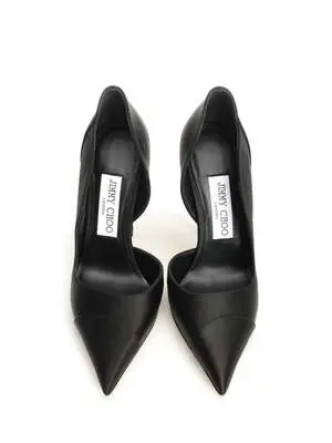 JIMMY CHOO Brigitte Décolleté In Satin - Black