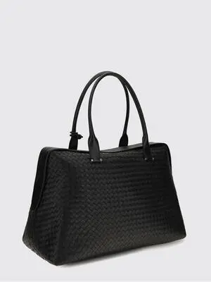 Bottega Veneta Vaporetto Bag In Woven Leather