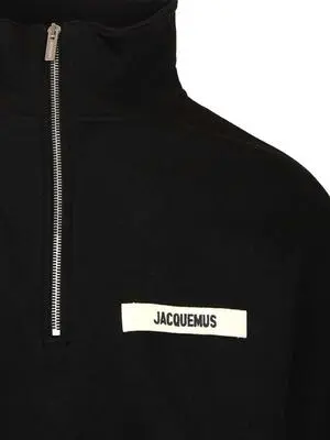 Jacquemus Gros Grain Sweatshirt - Black