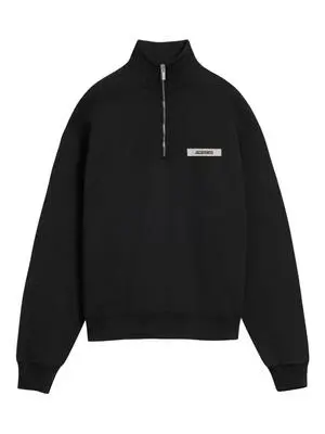 Jacquemus Gros Grain Sweatshirt - Black