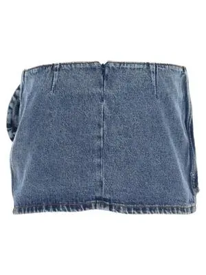 Magda Butrym Denim Miniskirt