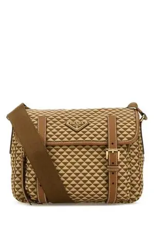 Prada Printed Re-nylon Crossbody Bag - Multicolor