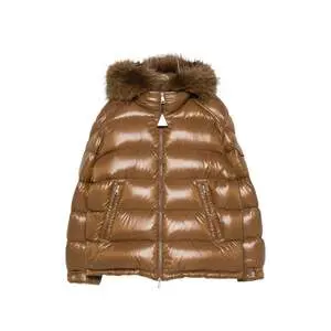 Moncler Jackets Puffer Jackets - Brown