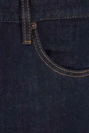 Dsquared2 Straight Leg Dark Wash Jeans - Multicolor