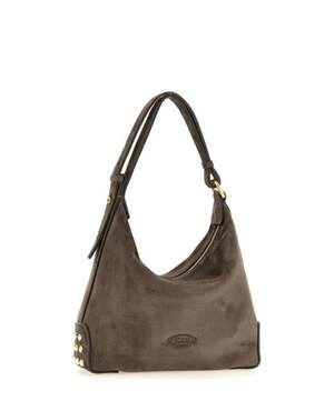 TOD'S Gmt Sacca Mini Metal Dots In Suede Bag - Multicolor