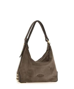 TOD'S Gmt Sacca Mini Suede Hobo Bag - Multicolor
