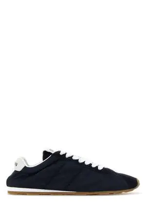 Miu Miu Fabric And Suede Sneakers - Blue