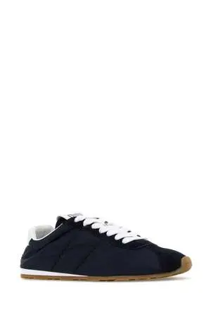 Miu Miu Fabric And Suede Sneakers