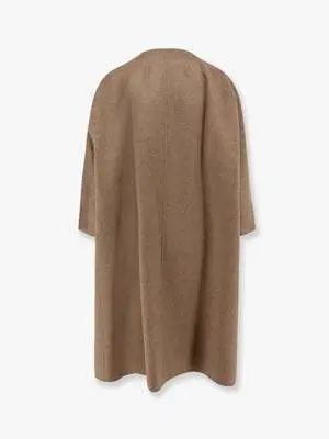 Max Mara Amour Cashmere Coat - Cream