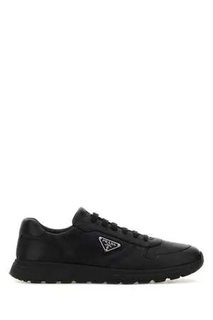 Prada Leather Prax 2.0 Sneakers - Black