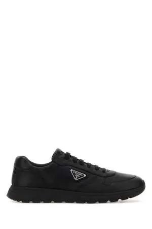 Prada Leather Prax 2.0 Sneakers - Black