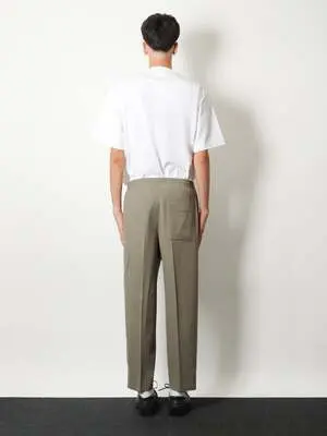Bottega Veneta Light Wool Trousers With Drawstring