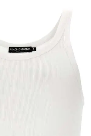 Dolce & Gabbana Ribbed Tank Top