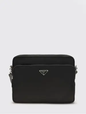 Prada Canvas Shopping Bag - Black