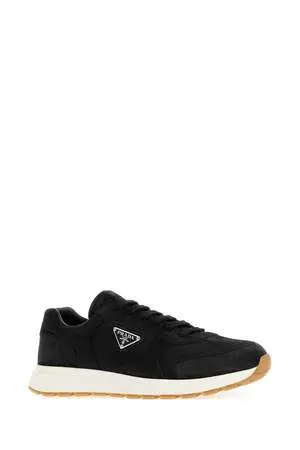 Prada Re-nylon And Suede Sneakers