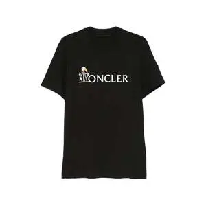 Moncler T-shirts & Vests - Black