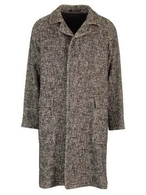 Tagliatore Unlined Tweed Coat